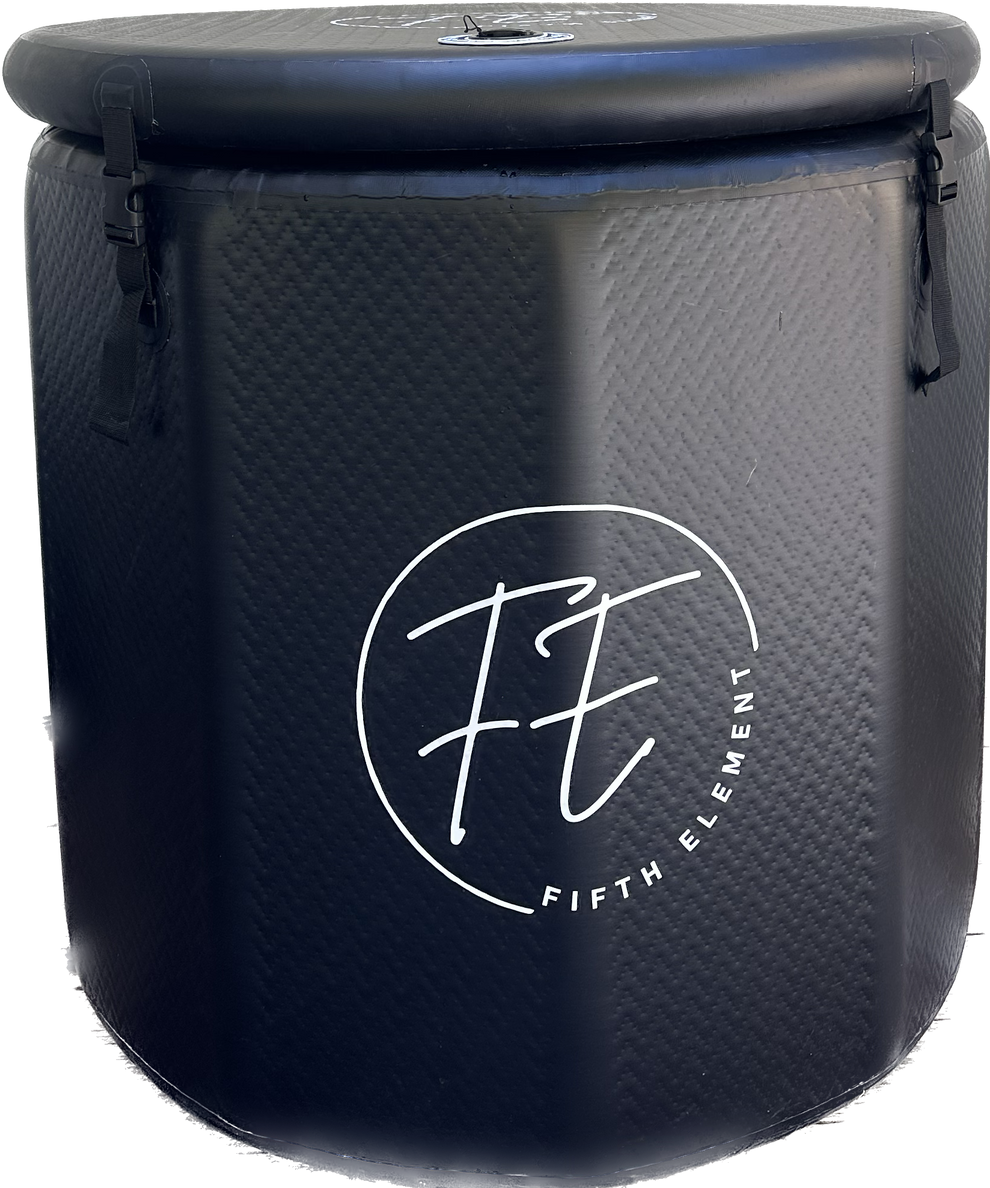 'ICE BARREL' Inflatable Ice Bath – Fifth Element Ice Baths